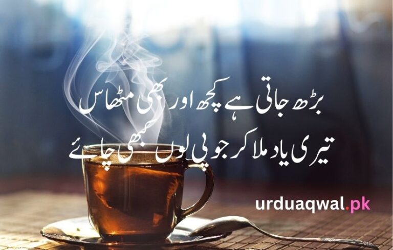 Best 30+ chai pe shayari in urdu - deep tea poetry in urdu