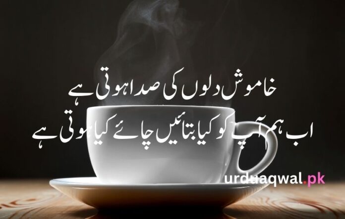 Chaye poetry in urdu - Chai poetry in urdu sms