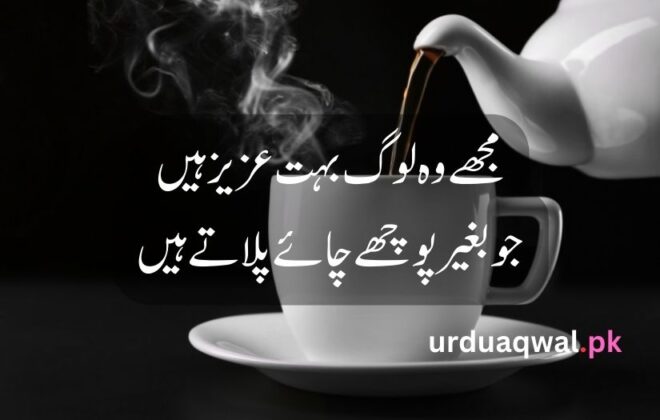 Chaye poetry in urdu - Chai poetry in urdu sms