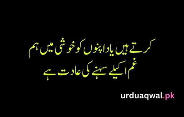 Best 20+ Deep Shayari in Urdu - Urdu Aqwal
