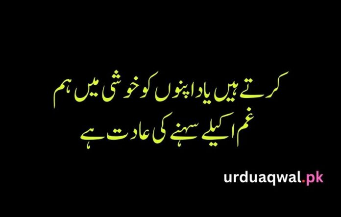 Best 20+ Deep Shayari in Urdu - Urdu Aqwal
