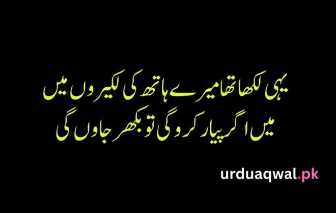 Best 20+ Deep Shayari in Urdu - Urdu Aqwal